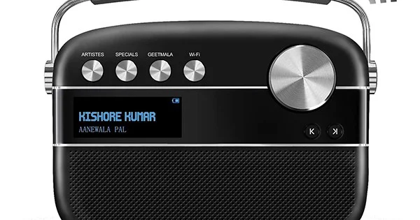 Saregama Carvaan 2.0 Hindi Black