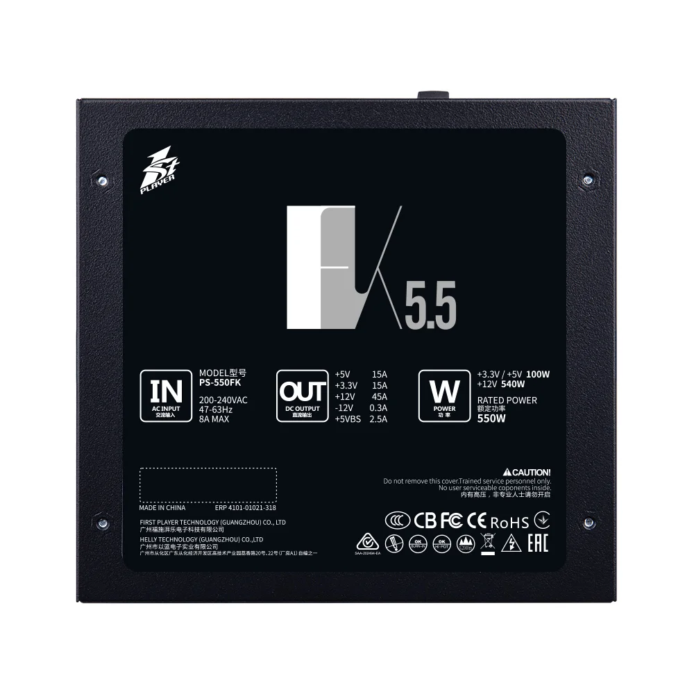 1ST PLAYER PS-300FK Non Modular POWER SUPPLY Price in BD