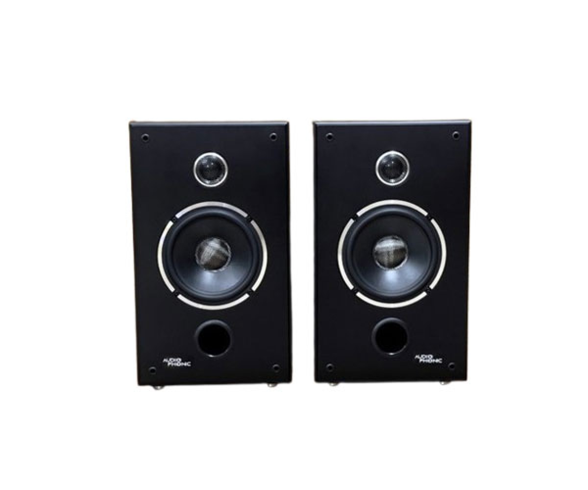 Audiophonic Nitro-100 Black Bookshelf Speaker Price in BD