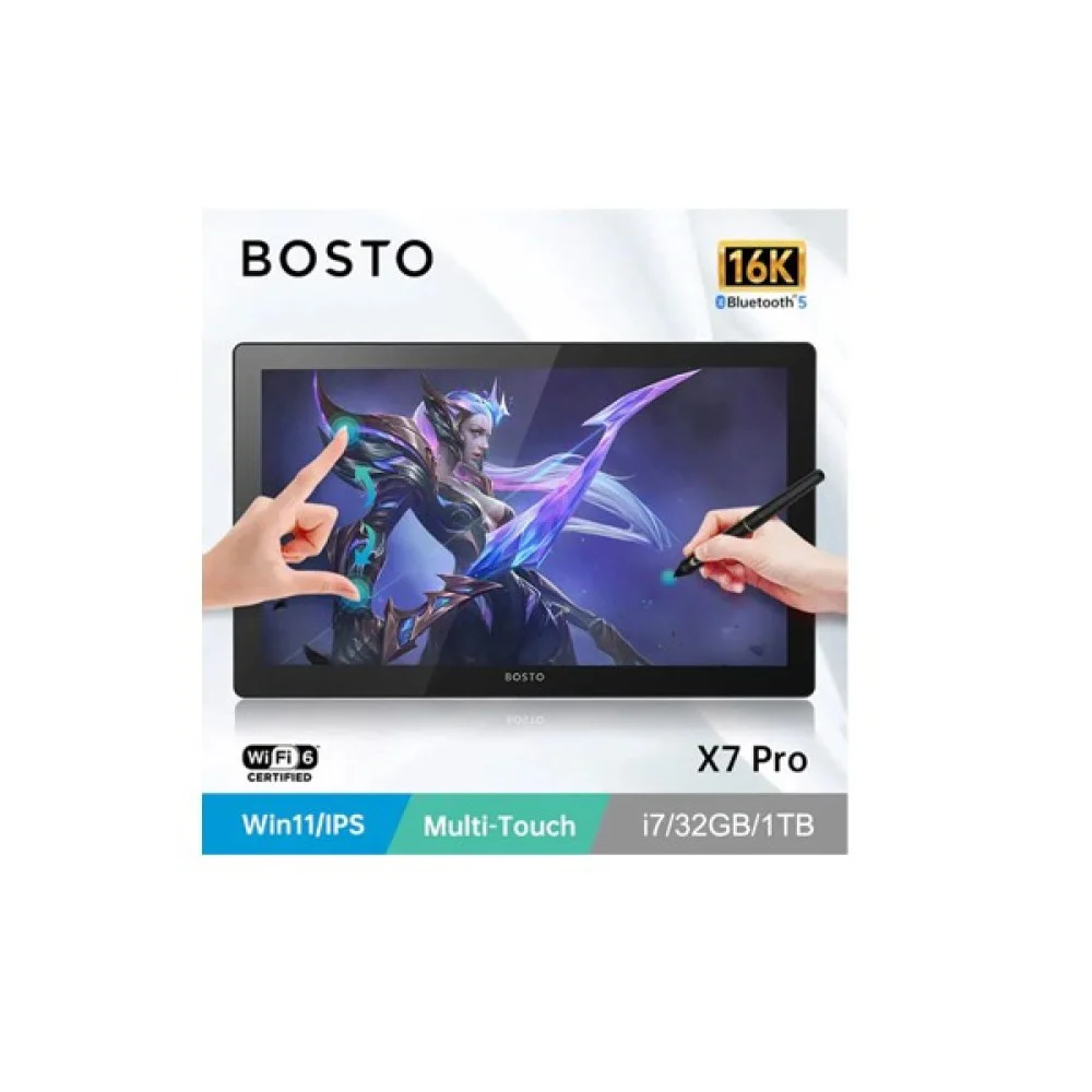Bosto X7 Drawing Graphics Tablet | Multimedia Kingdom