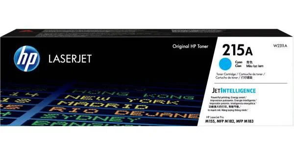 HP W2311A Cyan 215A Original cartridge in multimedia kingdom
