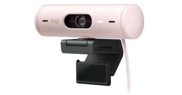 Logitech BRIO 500 (Pink) Webcam | Multimedia Kingdom