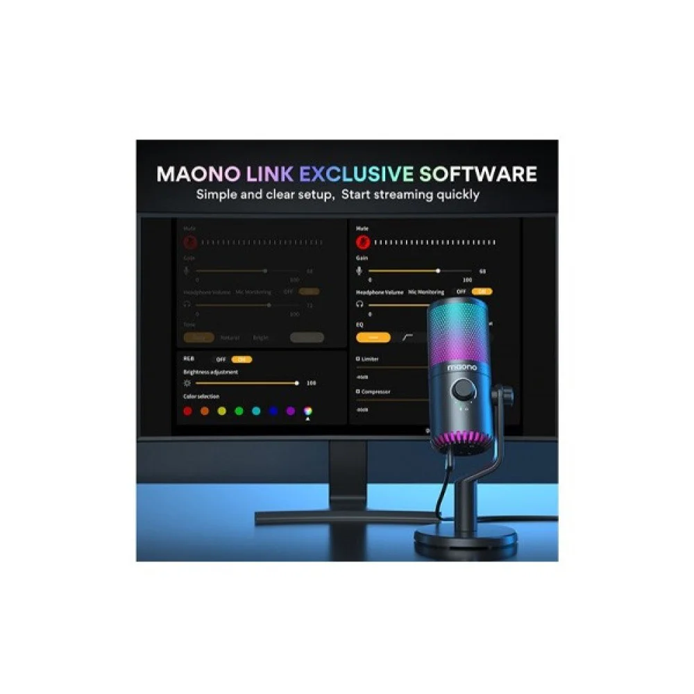 MAONO DM30 RGB Microphone | Multimedia Kingdom