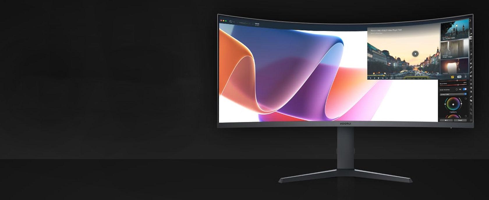 KOORUI 34E6UC 34 Inch WQHD Gaming Monitor Best Price in Bangladesh