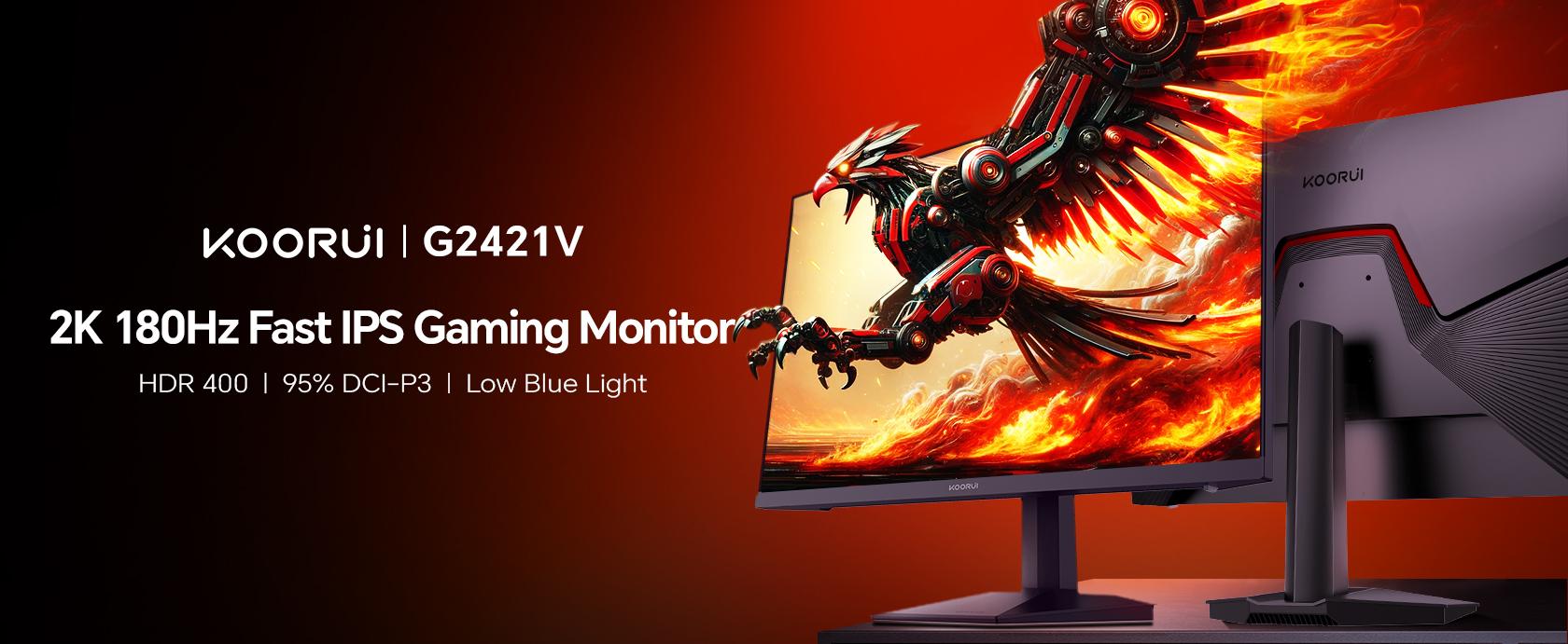 KOORUI G2421V 24 Inch QHD Gaming Monitor Best Price in Bangladesh