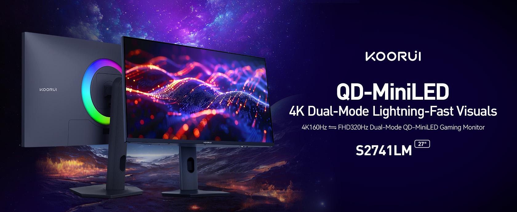 KOORUI S2741LM 27 Inch UHD Mini LED Monitor Best Price in Bangladesh